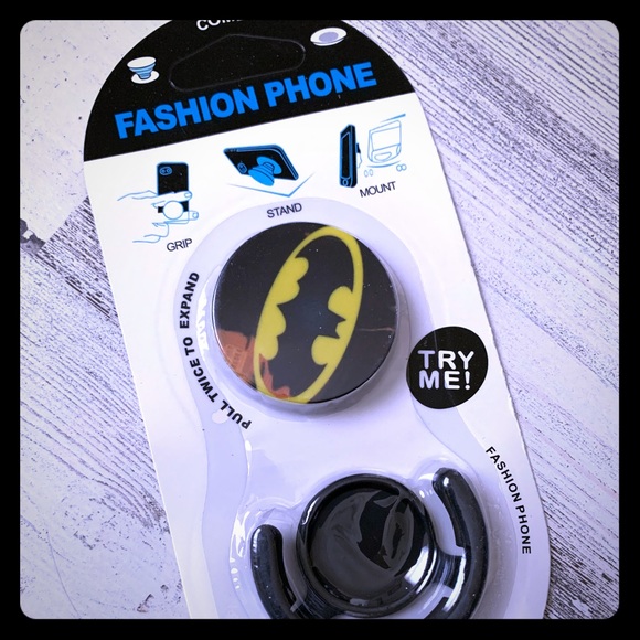 Other | Pop Socket With Mount Batman Nwt | Poshmark